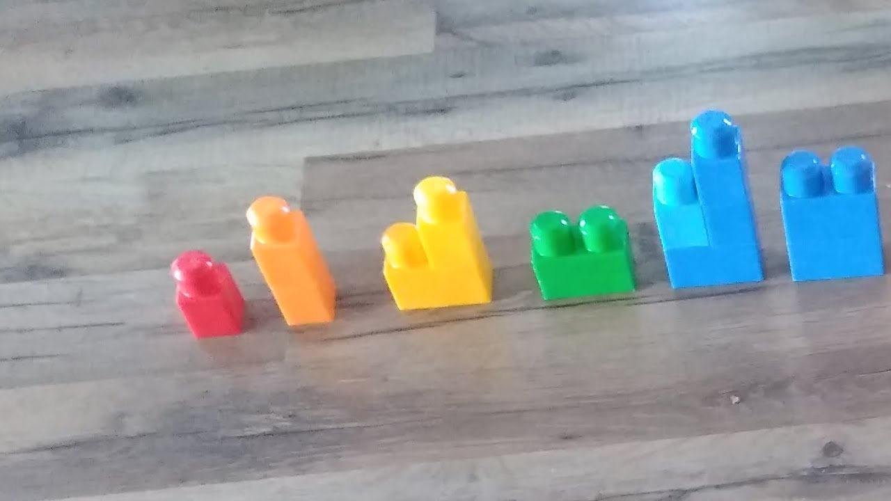 Numberblocks crafting and building 1 - 5 - YouTube