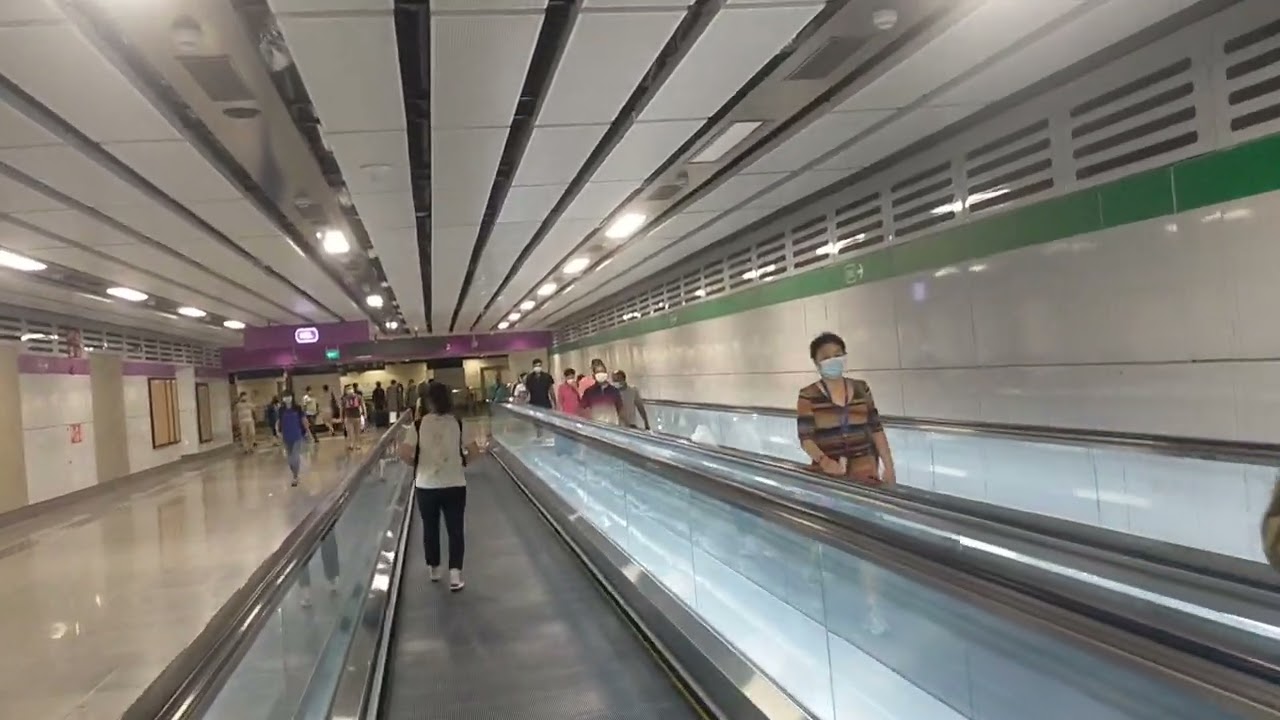 Outram Park MRT Station (EW16/NE3/TE17) New EWL - NEL Linkway - YouTube