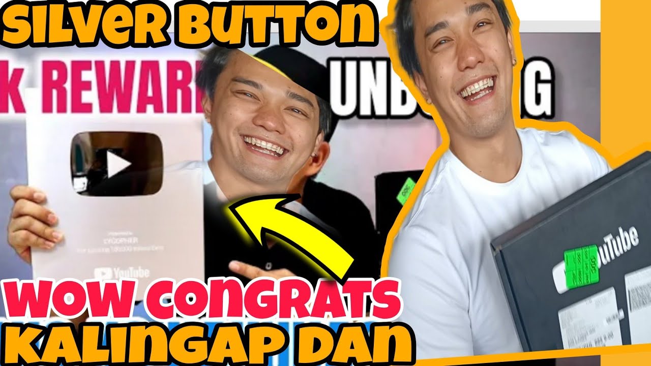 Kalingap Dan natanggap na Ang silver button galing sa YouTube - YouTube