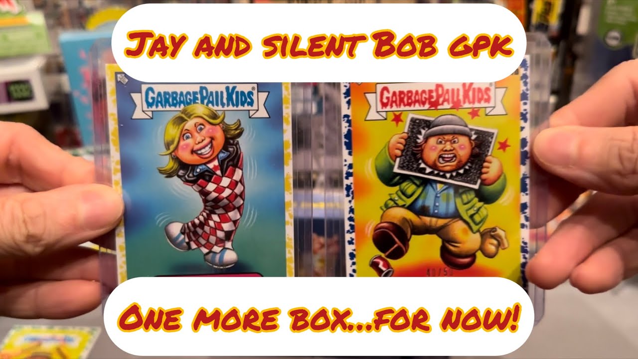 One more Jay and Silent Bob GPK box, come check out the fun! - YouTube