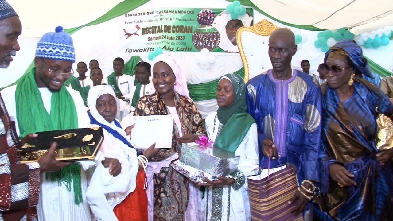Remise des diplômes : Daara Internat Sérigne Massamba Mbacke Dakar ...