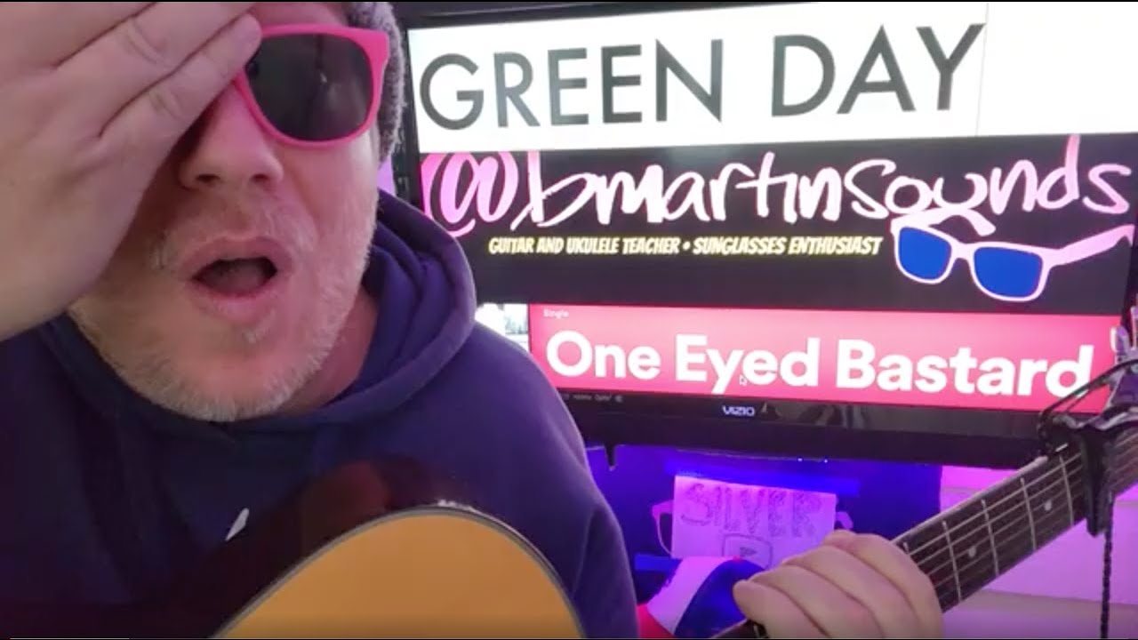 One Eyed Bastard - Green Day Guitar Tutorial (Beginner Lesson!) - YouTube