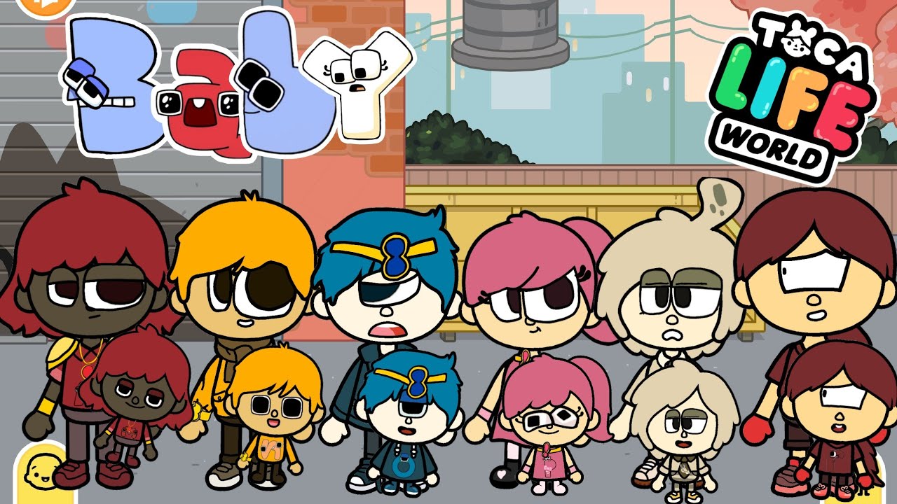 Drawing alphabet lore Baby in Toca Life / Humanized Alphabet lore ...