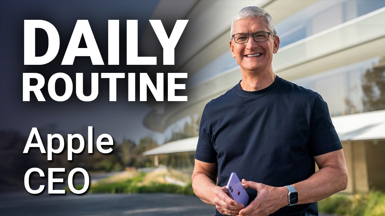 Tim Cook’s Daily Schedule - YouTube