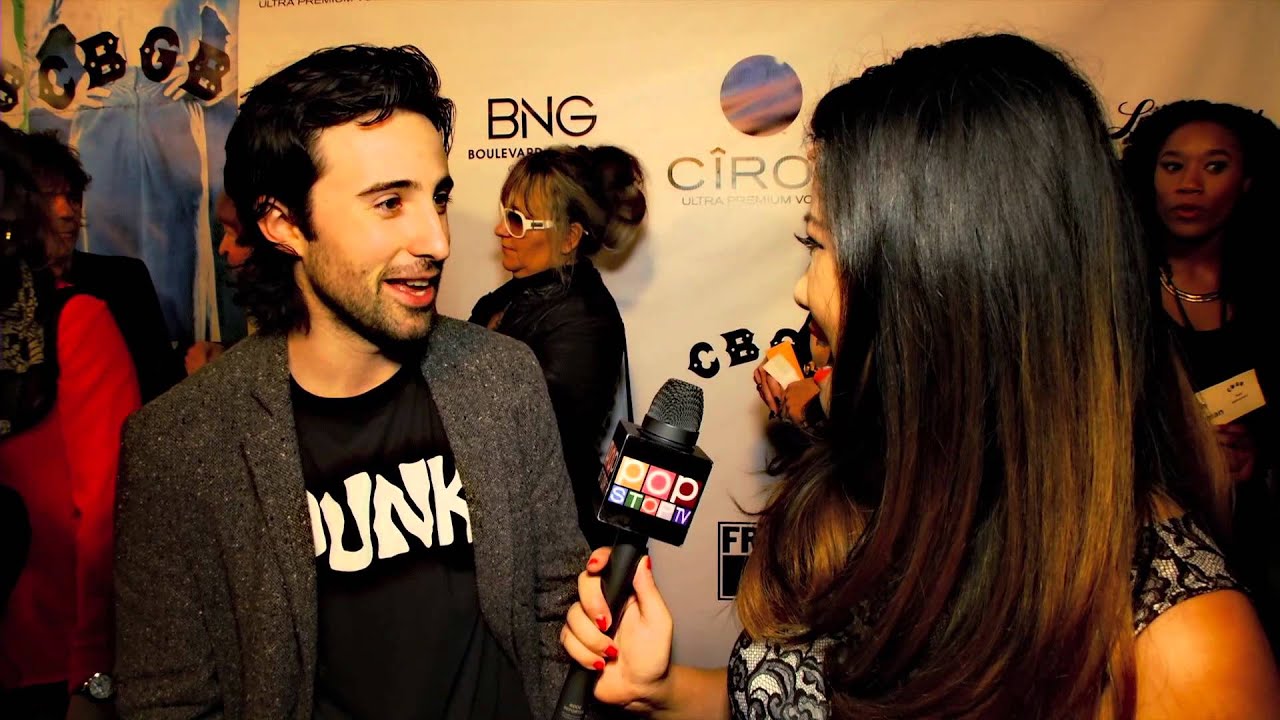Josh Zuckerman Talks Pop vs. Punk and His Role as John Holmstrom! - YouTube
