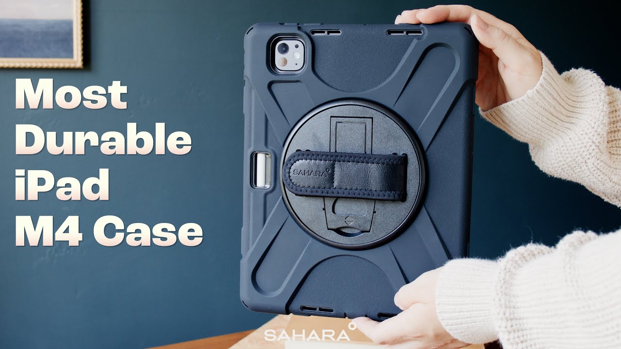 iPad Pro 2024 M4 Rugged Durable Slim Case - Best iPad Case 2025 - YouTube
