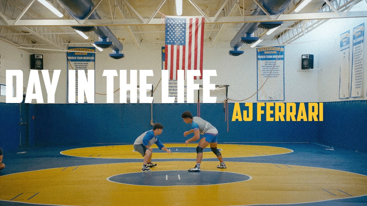 Full Day in the Life of AJ Ferrari in Wrestling Pre-season at ...