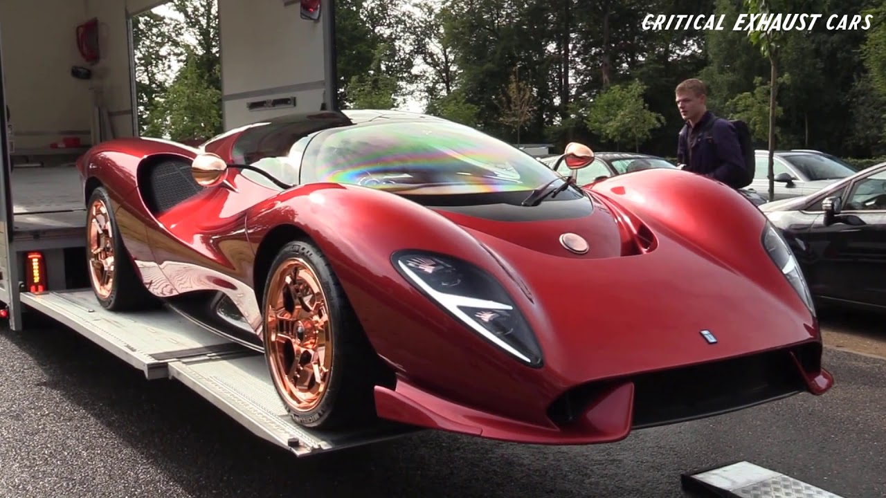 Critical Exhaust Cars - SHOW Supercar DeTamaso P72 6.3L V12 ENGINE | IT ...