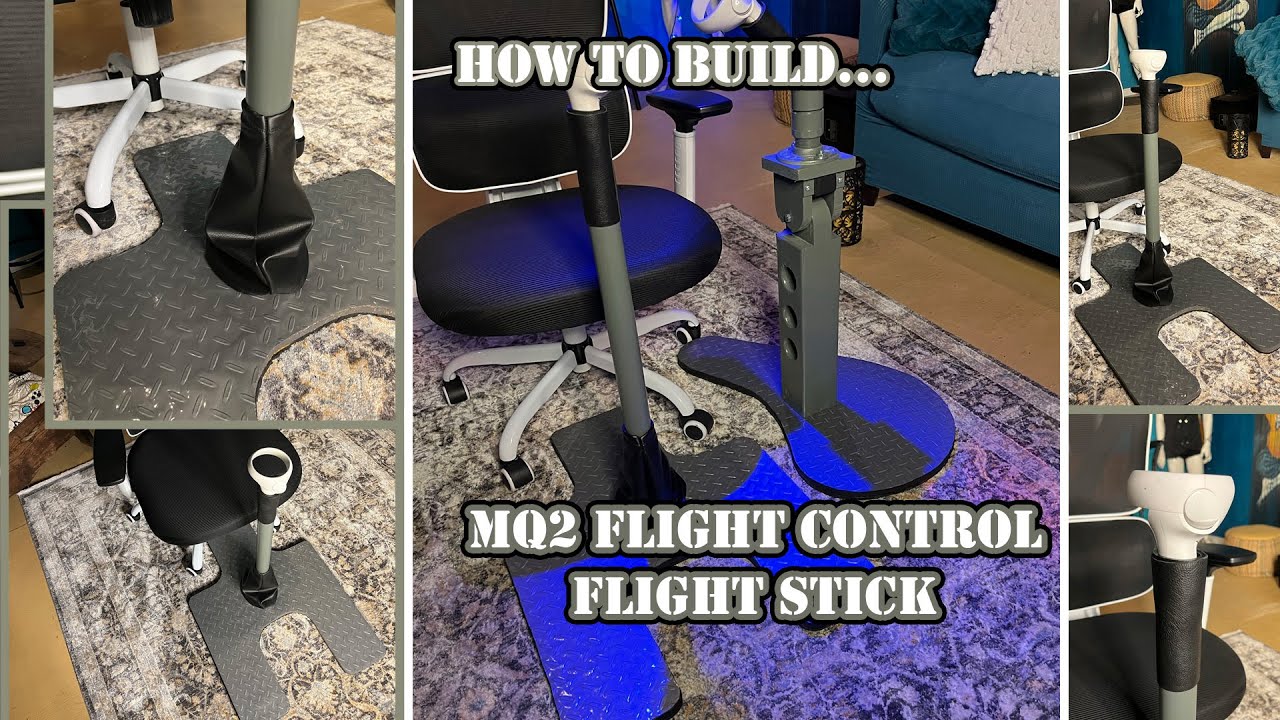 How to build MQ2 Flight Control's Flight Stick - YouTube
