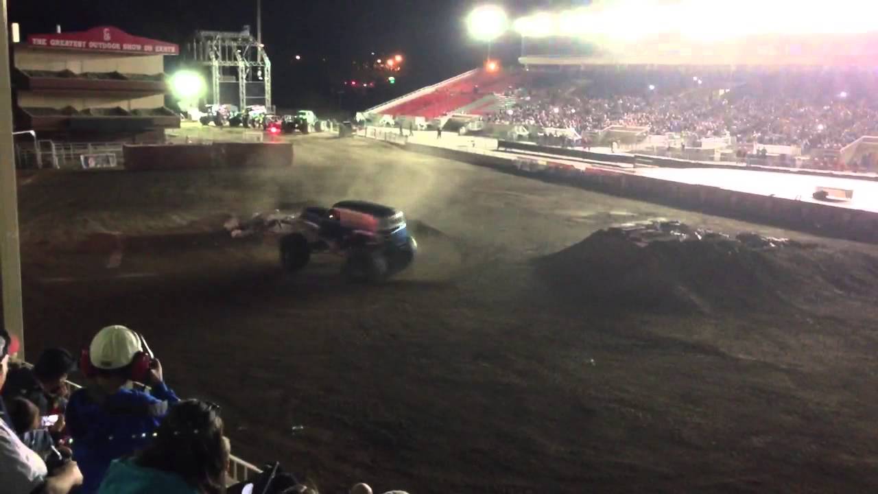Mini donuts calgary stampede grave digger legend Style - YouTube