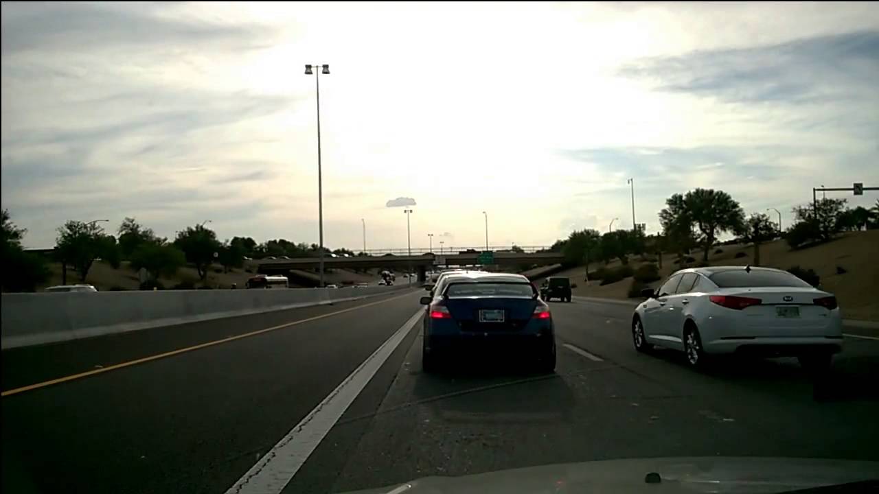 Road Rage in Arizona - 101 Freeway - YouTube