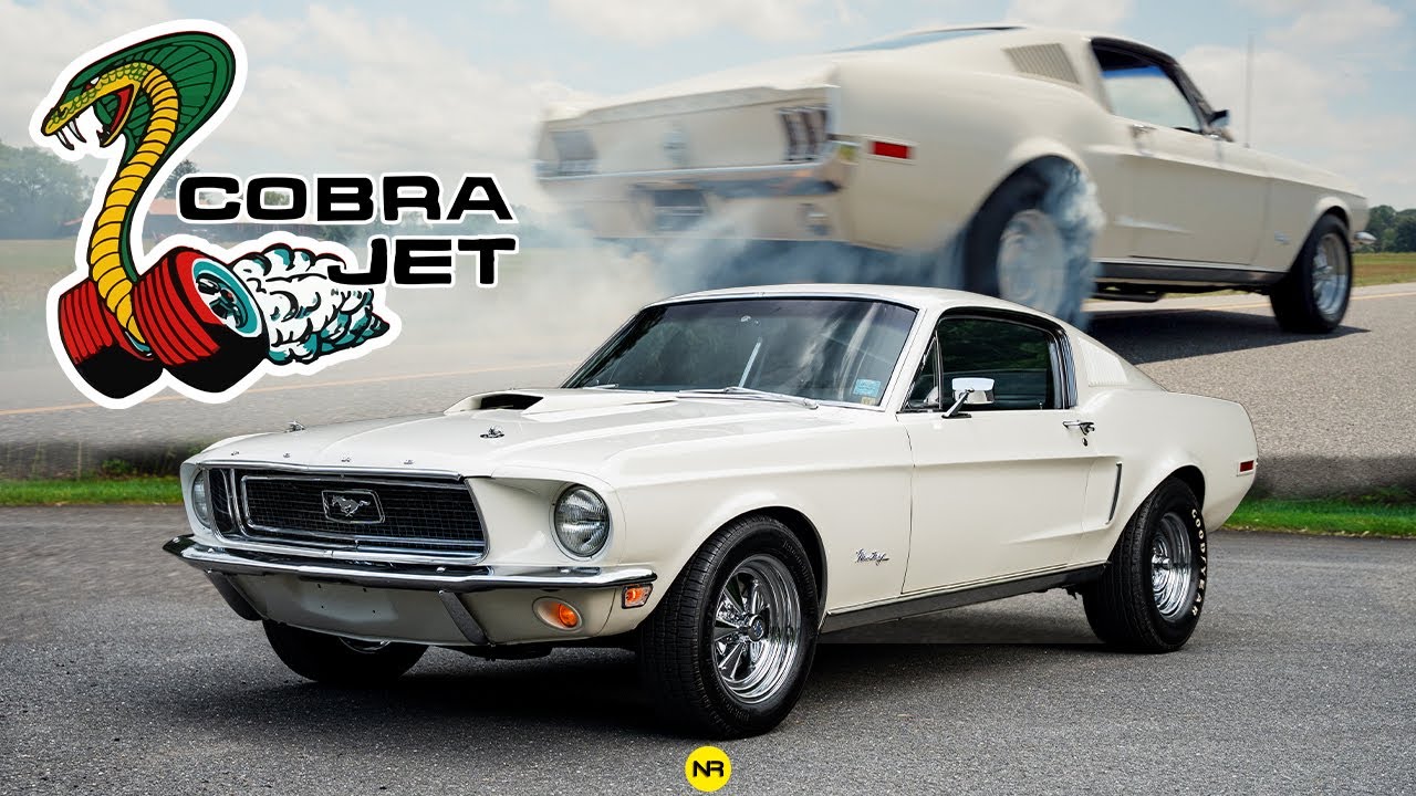 1 of 50 Rare 1968 Mustang Cobra Jet "135" lightweight-FOR SALE ...