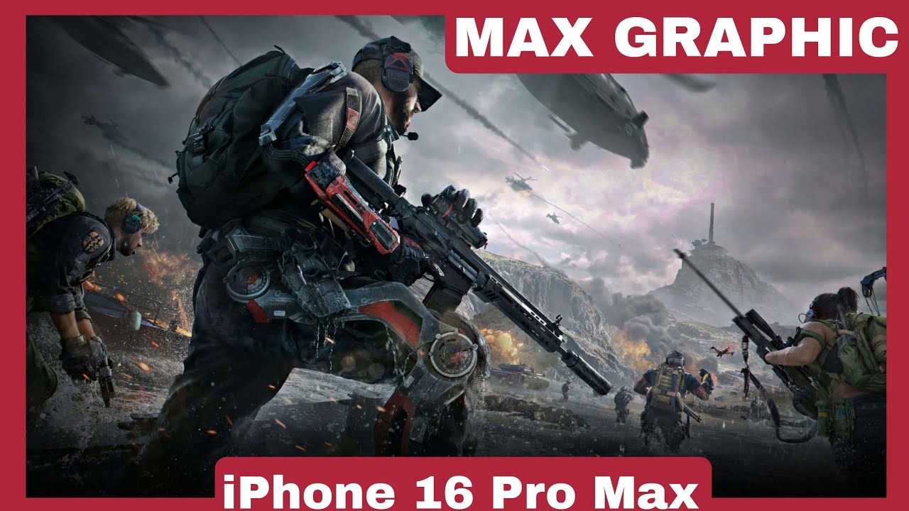 iPhone 16 Pro Max Gaming Test Delta Force Mobile Gameplay - Max ...