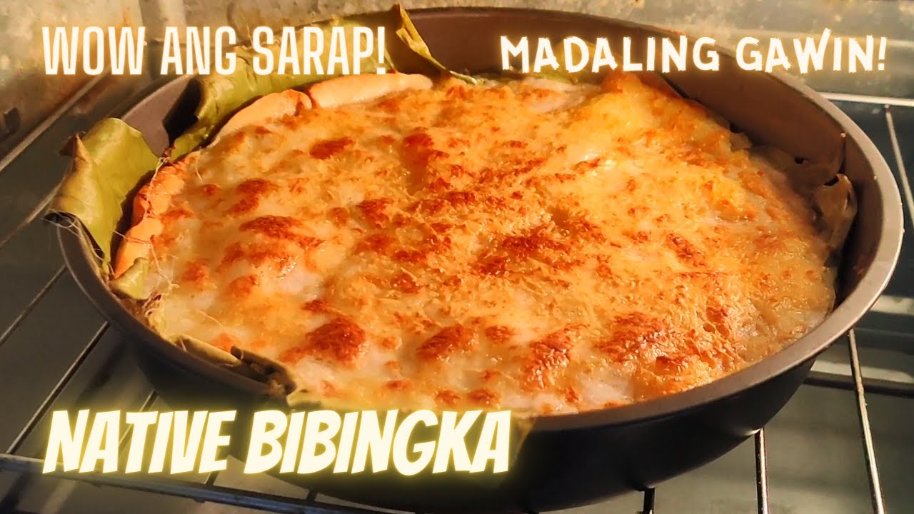 NATIVE BIBINGKA // EASY TO MAKE! SO DELICOUS! - YouTube