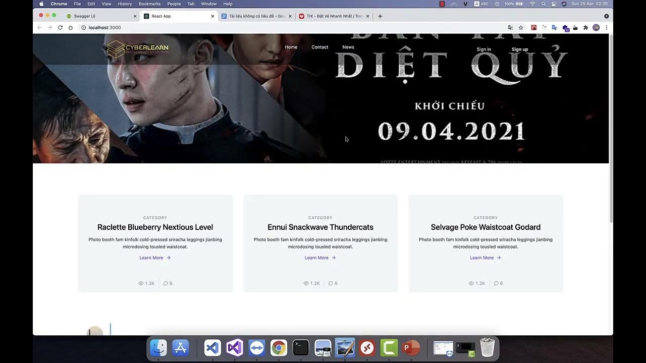 (ReactJs) Bài 33 Giao diện trang chủ thiết kế carousel p2 - YouTube