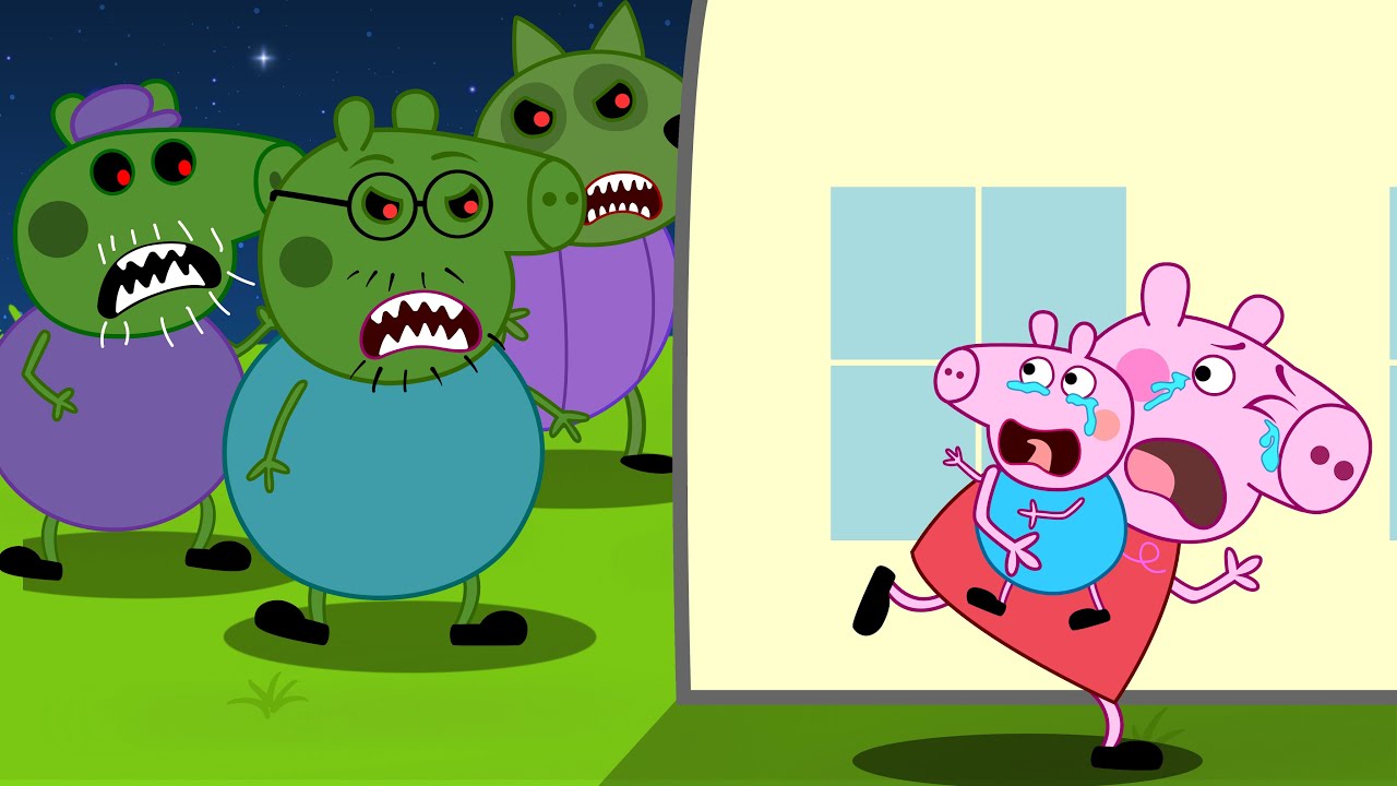 Peppa Zombie Apocalypse, Zombies Appear At The School🧟‍♀️🧟‍♀️🧟‍♀️ ...