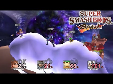 Super Smash Bros Brawl Mods/Hack: Tree-Rex Vs KAY/O Vs Rayman Vs Slippy Toad - YouTube