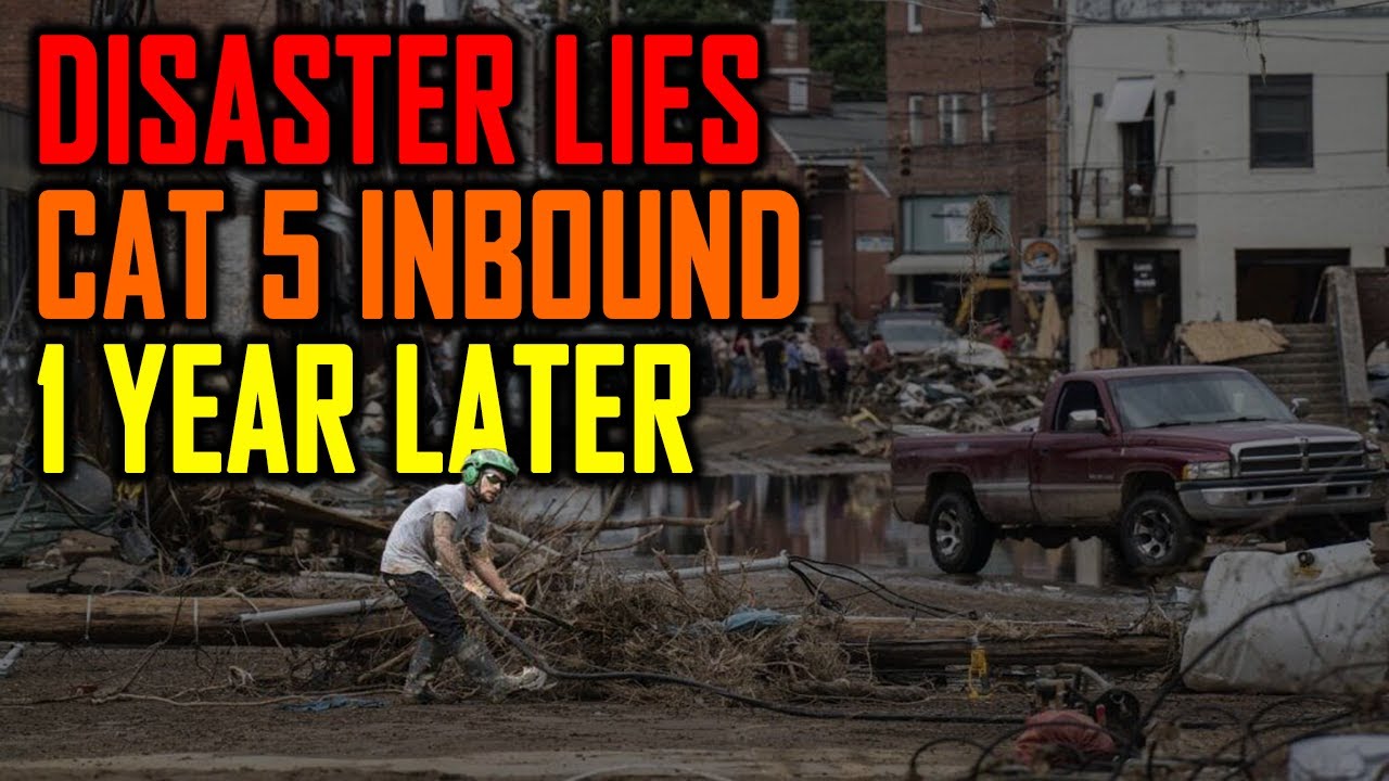 Helene Relief Lies to be Used for Censorship, Category 5 Inbound to ...