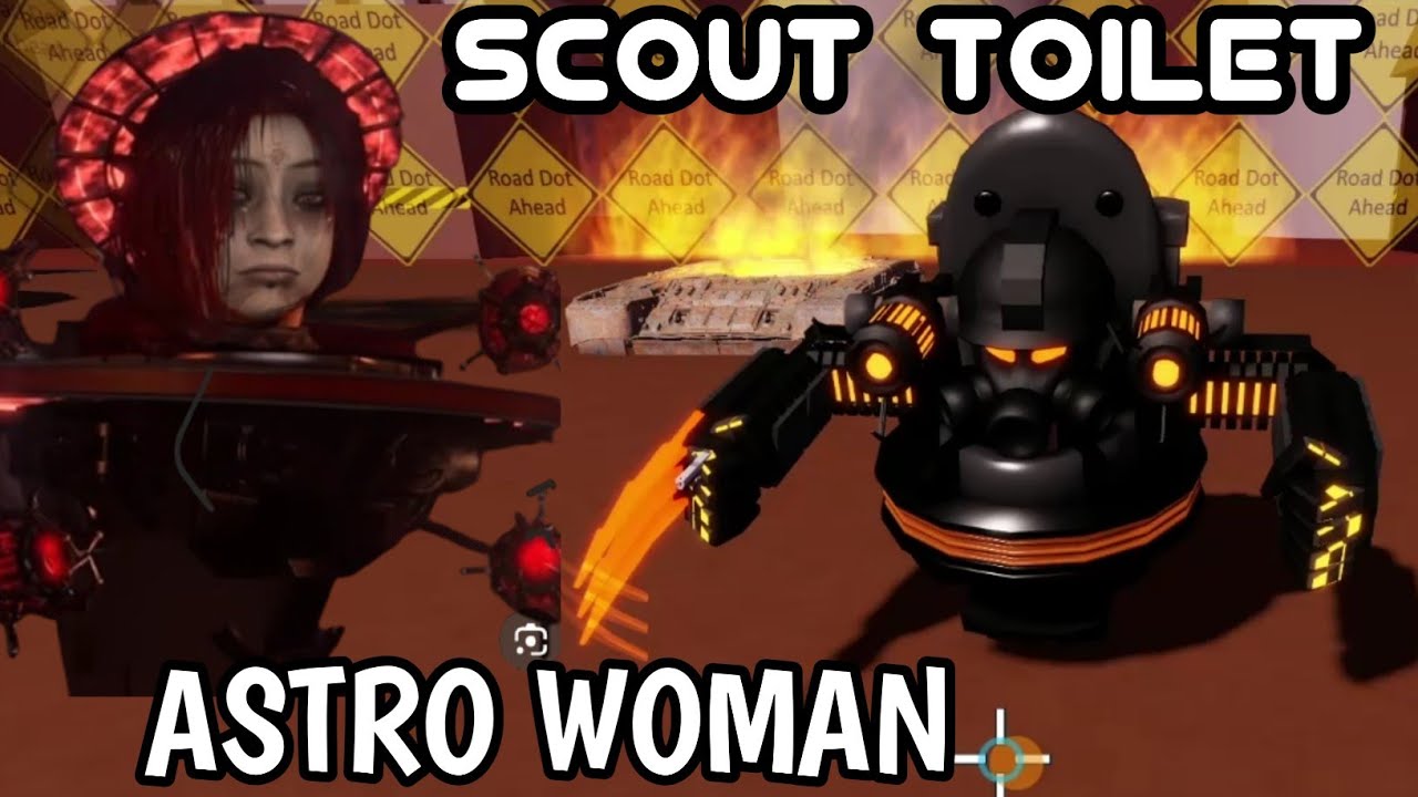 skibidi toilet scout astro woman - YouTube
