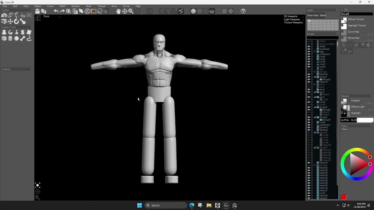 90s_Dragon: Retro Art & DNB & Games Live Stream: Johnny Cage BaseMesh ...
