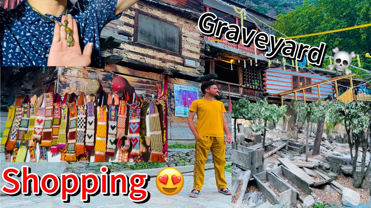 Graveyard of Kalash valley 🪦| historical market in Kalash valley and ...