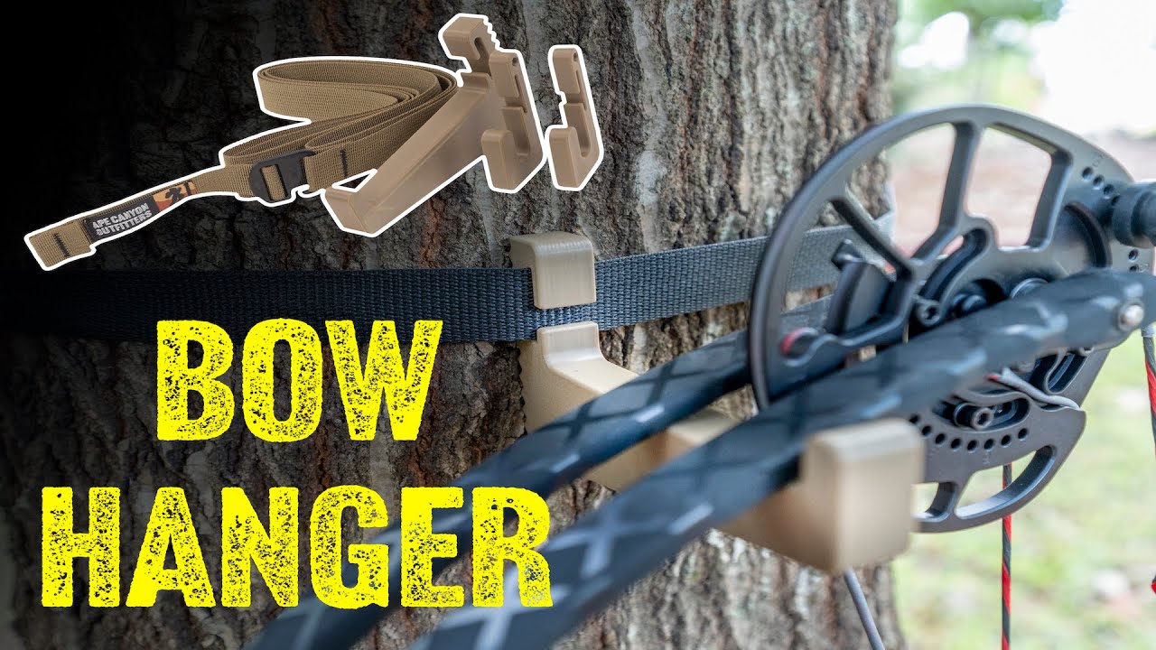 3D Printing Hunting Gear: Bow Hanger + Accessory Hooks | Ape Canyon ...