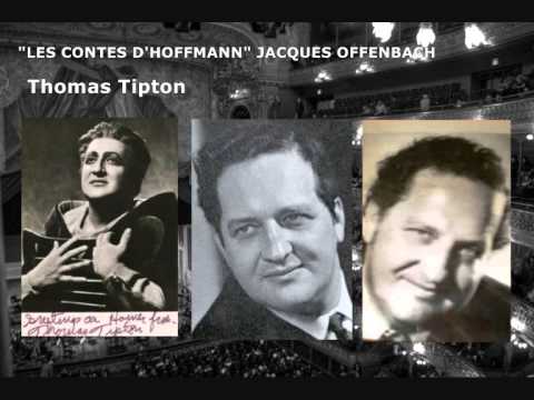 Thomas Tipton-Les Contes D'Hoffmann-"Dans les rôles d'amoureux" - YouTube