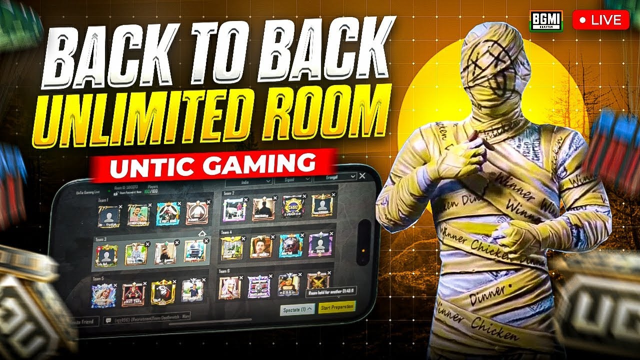 BGMI Live Custom Room | Unlimited Custom Room | New 3.5 Update is here ...
