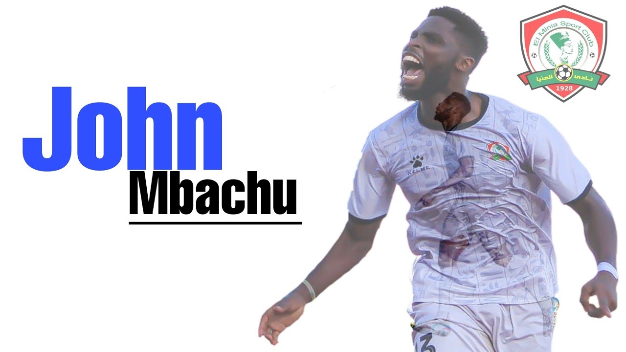 John Mbachu, Player of El Minya club - YouTube