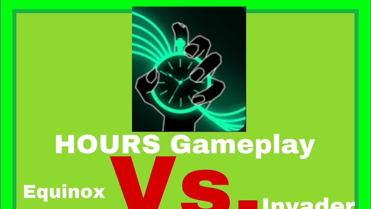 Equinox vs Invader | Roblox HOURS Stage 1 Gameplay - YouTube