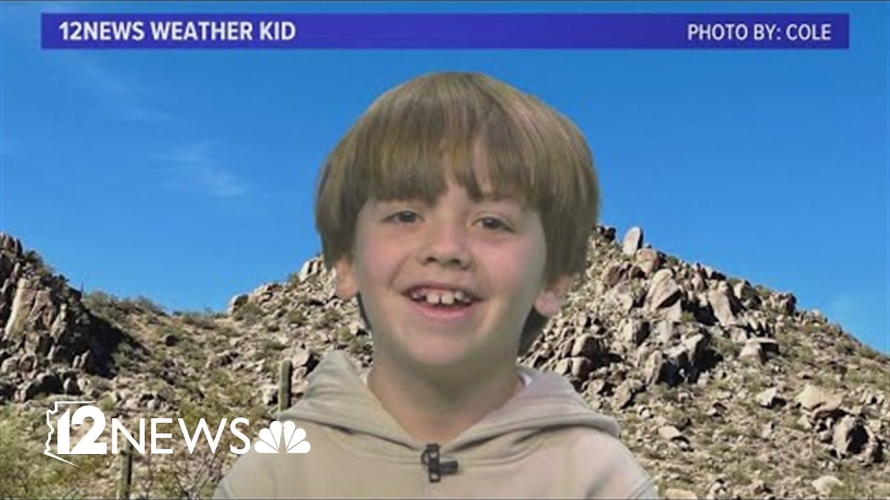 Meet Cole, the 12News Weather Kid! - YouTube