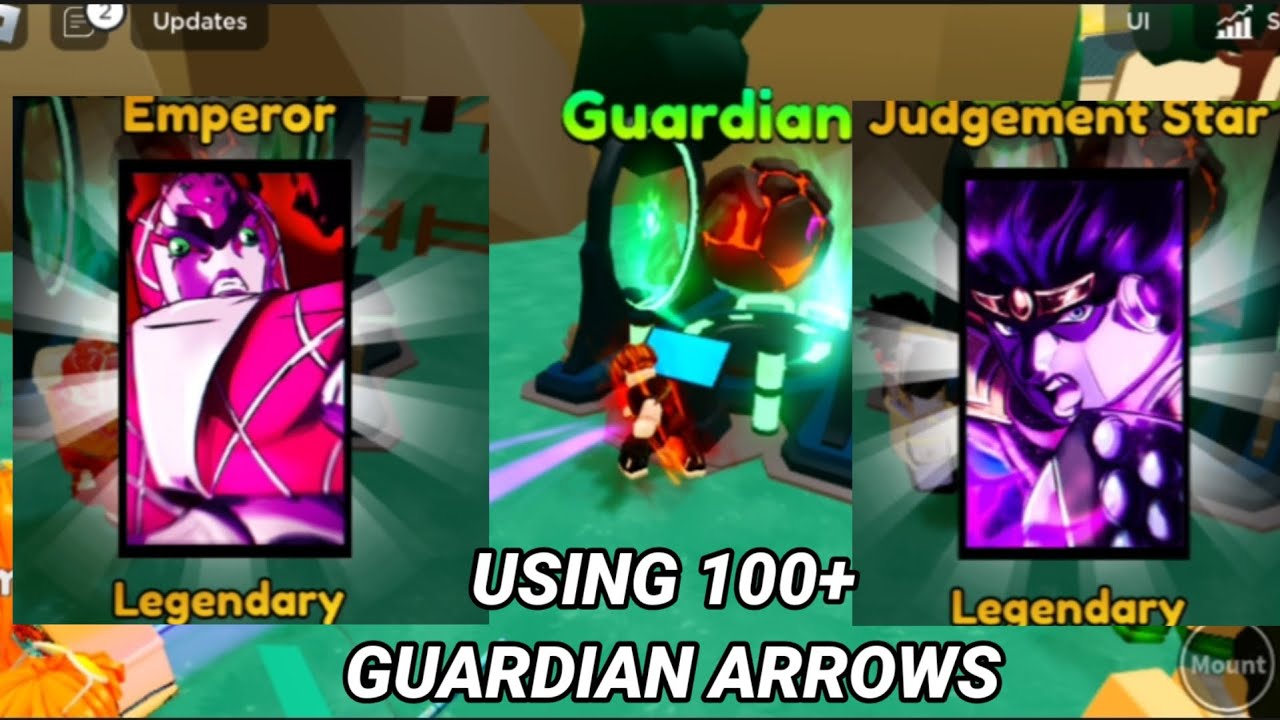 USING 100+ GUARDIAN ARROWS IN ANIME WARRIORS SIMULATOR 2!!! | AWS ...