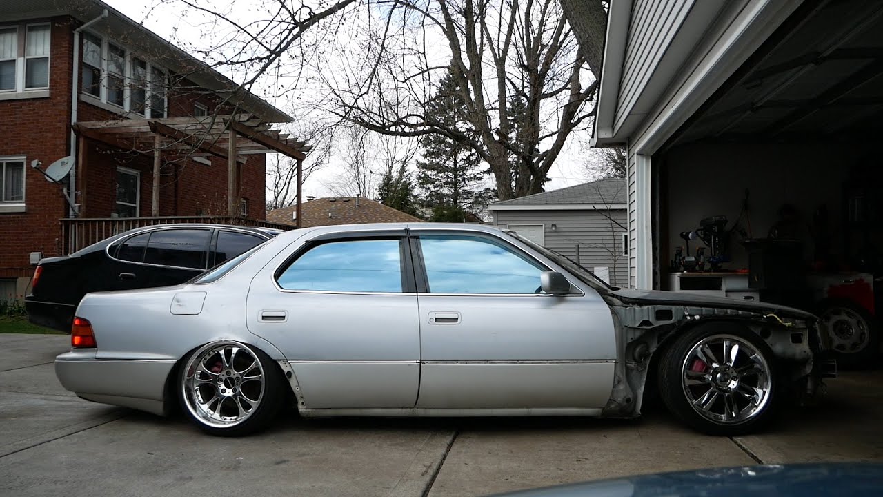 Ultimate LS400 Drift Build: Ep.2 40K BC Racing Coilover Install - YouTube