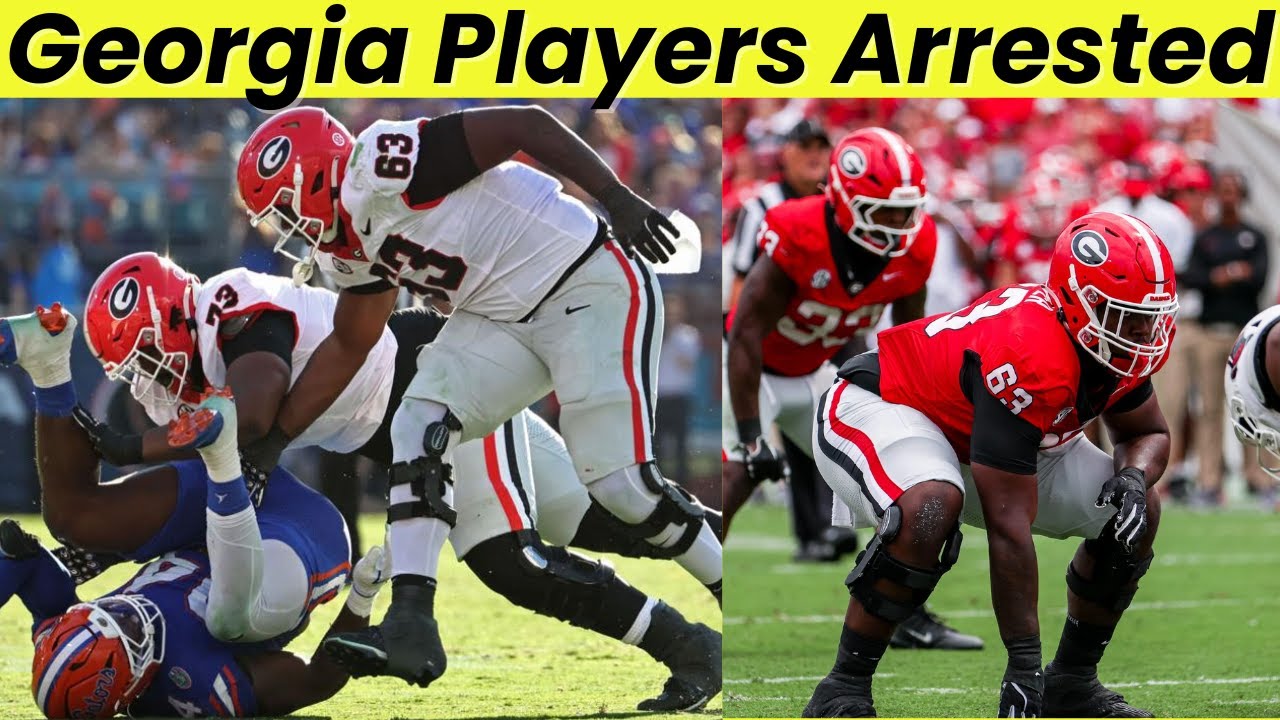Georgia Football Players Dontrell Glover and Bo Walker Arrested on ...