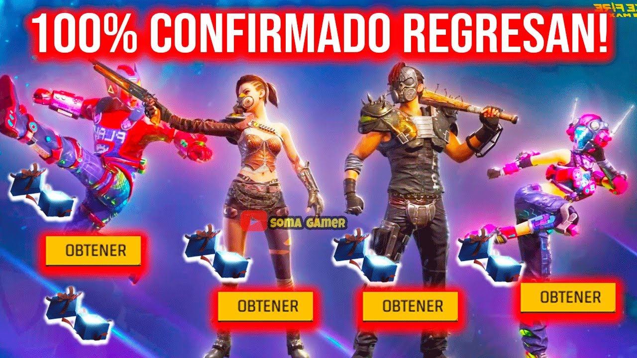 🔥 CONFIRMADO GARENA REGRESA LOS PASES ELITES VETERANOS EN FREE FIRE ...