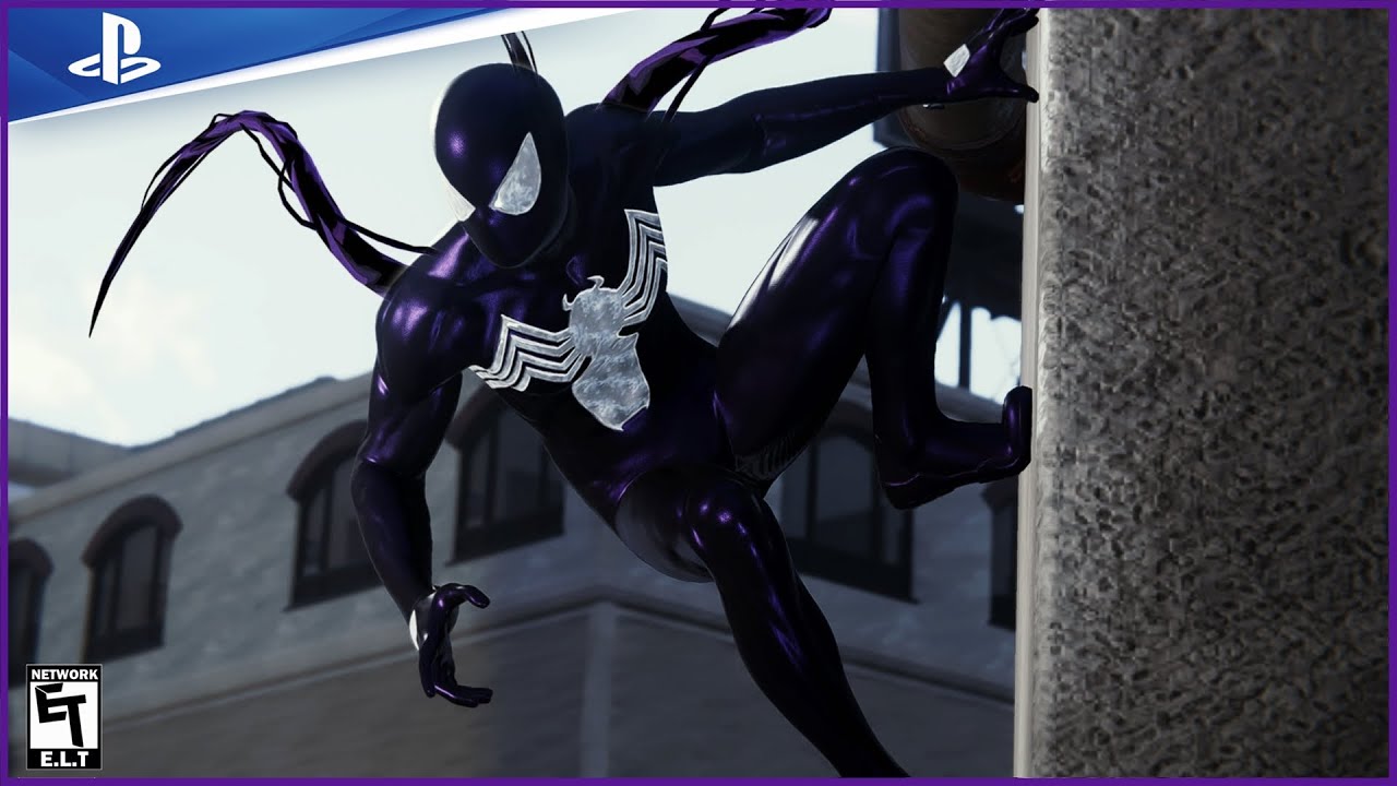 SPIDER-MAN (PC) Comic Accurate Symbiote Suit Mod Gameplay - YouTube