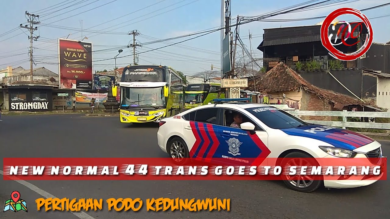 New normal PO 44 trans pekalongan goes to semarang - YouTube