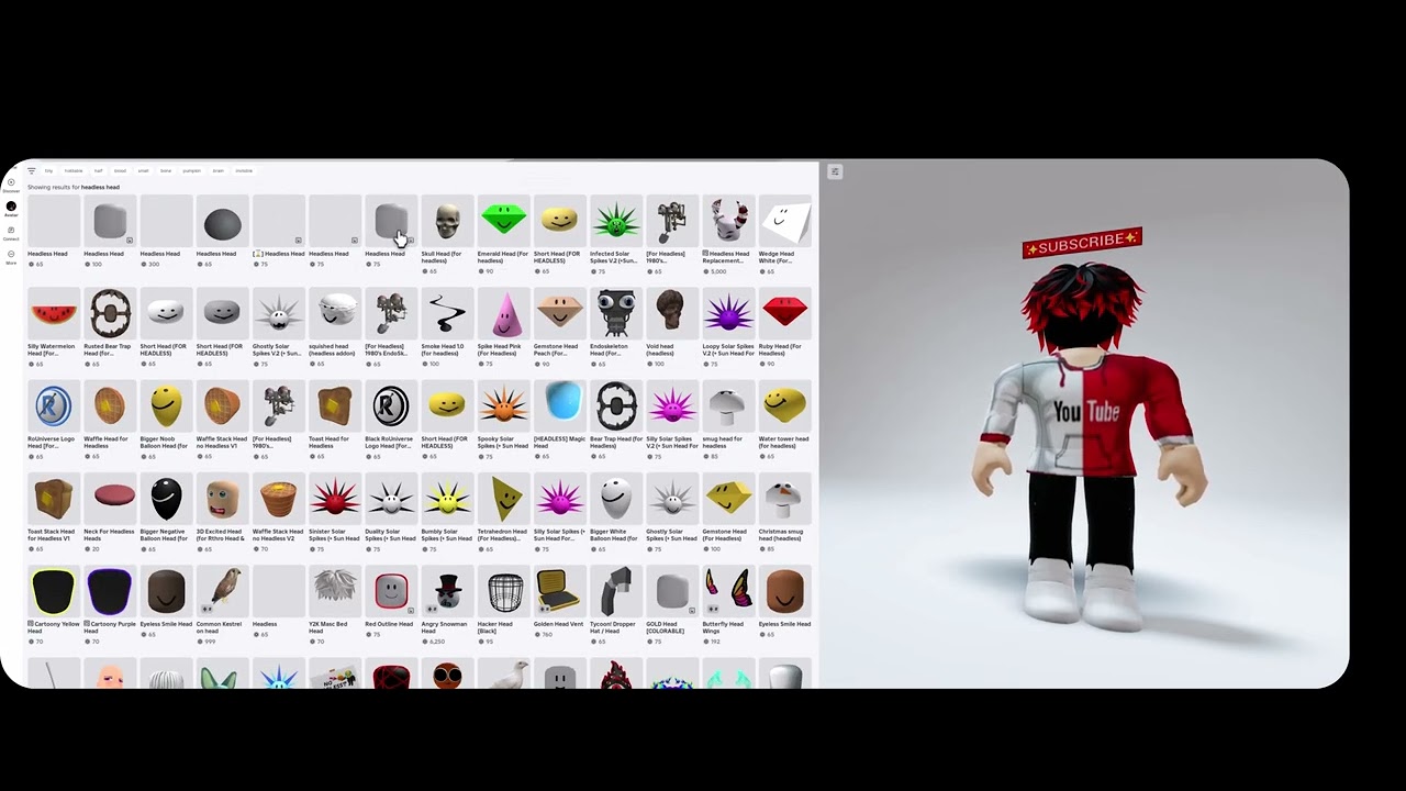 how to get a headless for 75 robux!! - YouTube