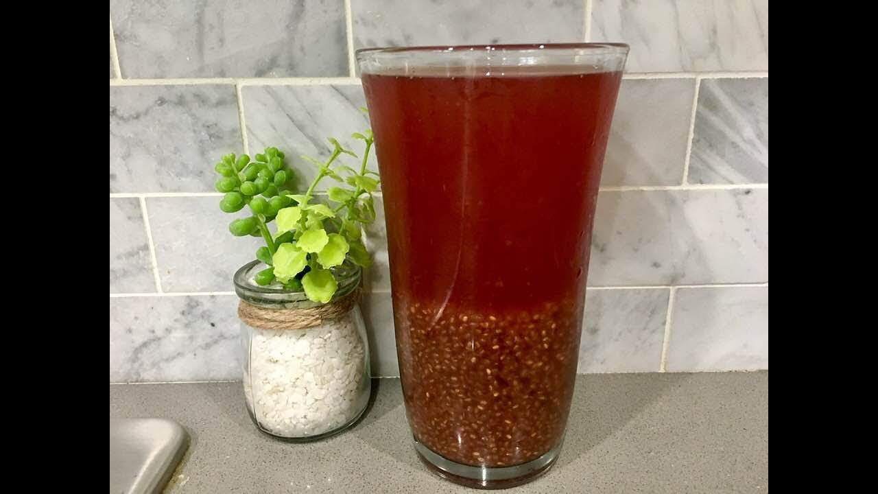 Kombucha con sabor y chia - YouTube