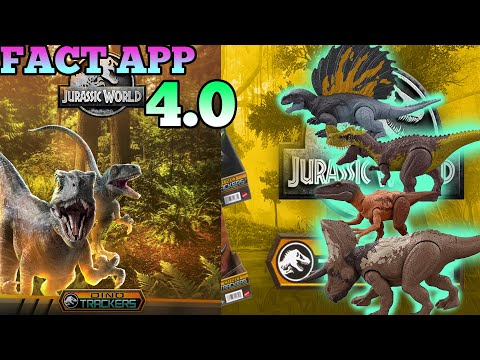 Jurassic World Dinotracker 2023 Fact App Scan Codes All Dinosaurs ...