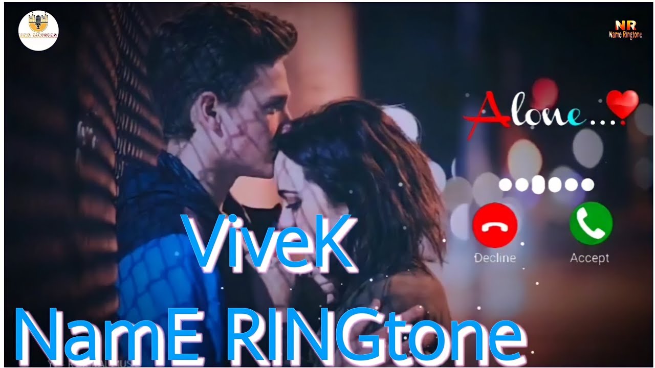 VivEk NamE RinGTone / vivek ringtone song / Name Ringtone - YouTube