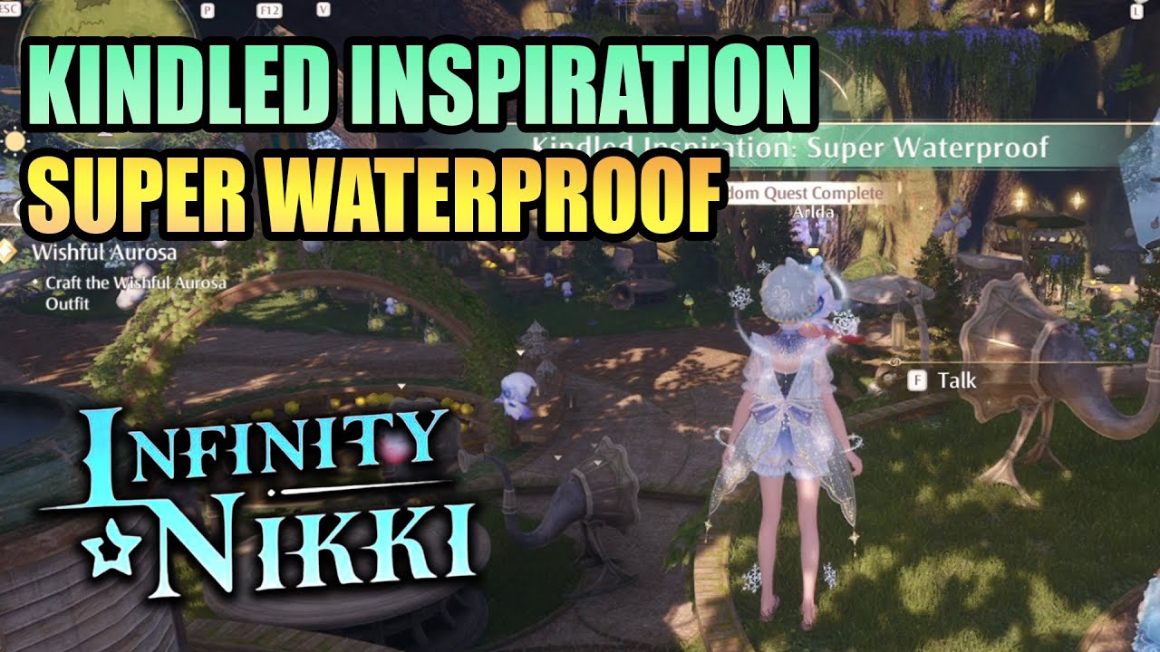 Kindled Inspiration Super Waterproof Random Quest INFINITY NIKKI - YouTube