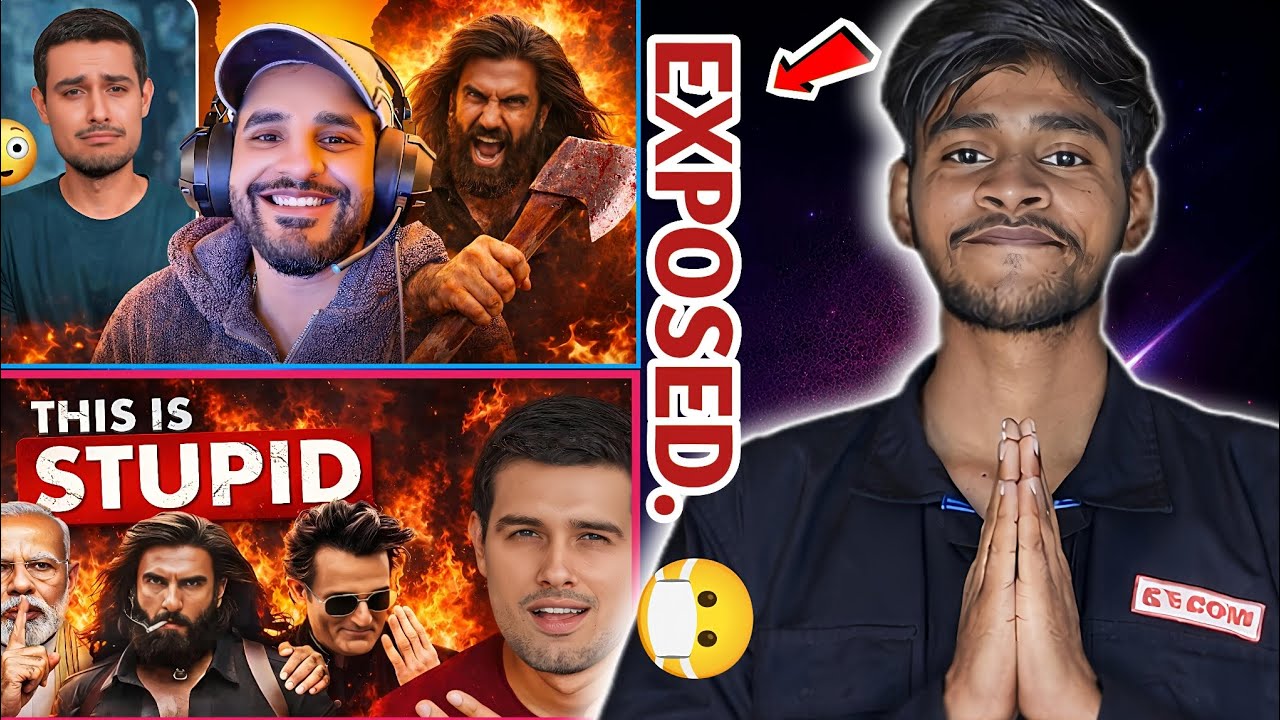 😲Fukera Insaan Expose Dhruv Rathee | Fukera Insaan New Reaction Video ...