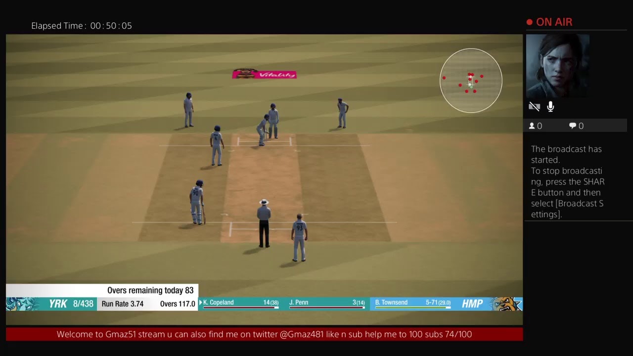 Gmaz51's live Good morning cricket fans - YouTube