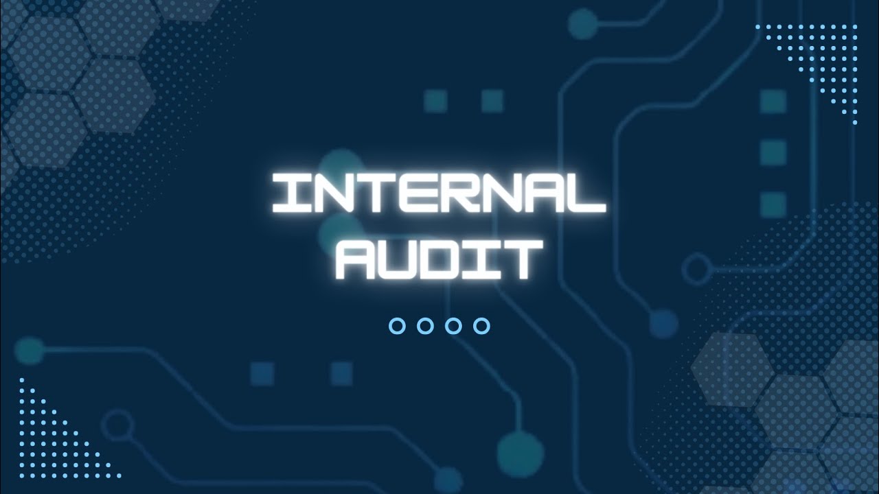 Principles of Internal Audit - YouTube
