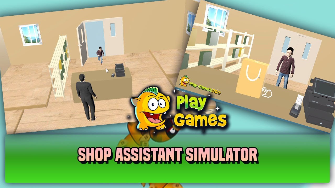 Shop Assistant Simulator Playthrough - YouTube