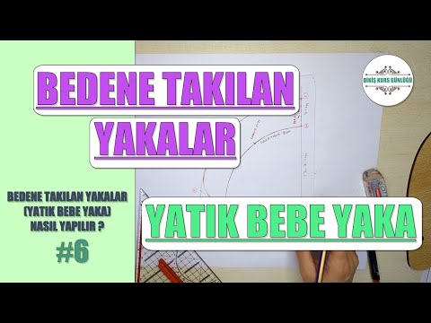 Bedene Takılan Yakalar (Yatık Bebe Yaka) [6]