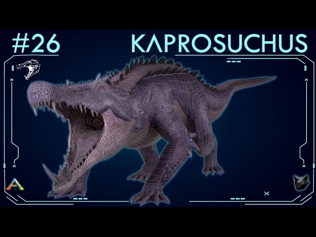 Esqueleto De Kaprosuchus Kaprosuchus Gigantis | Gigan389 Wiki | Fandom