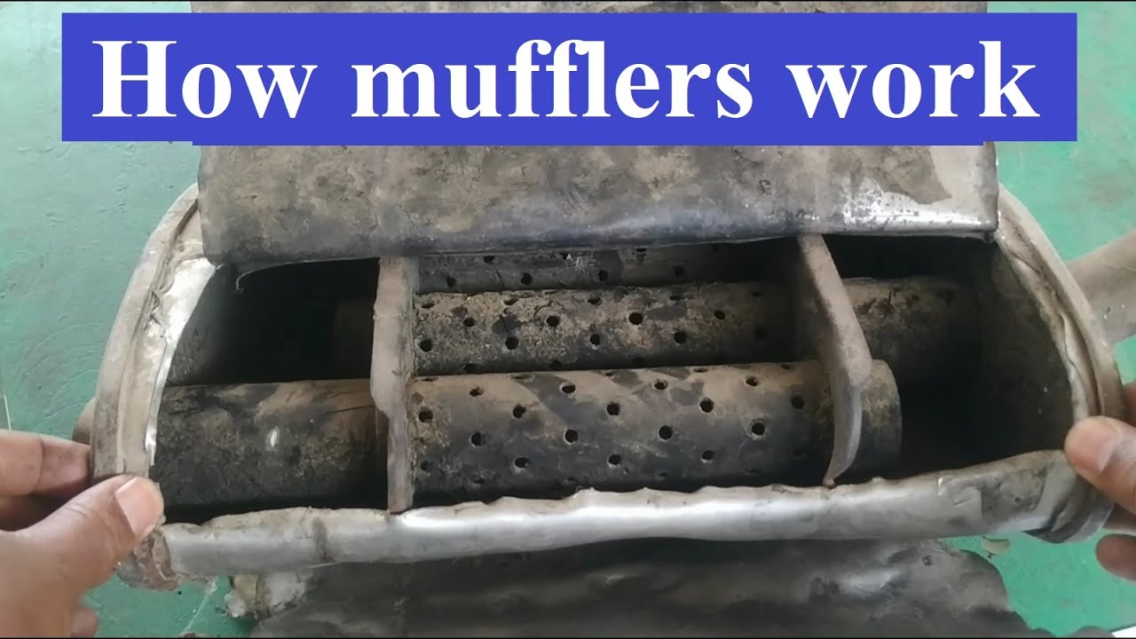 How does car mufflers work? - YouTube