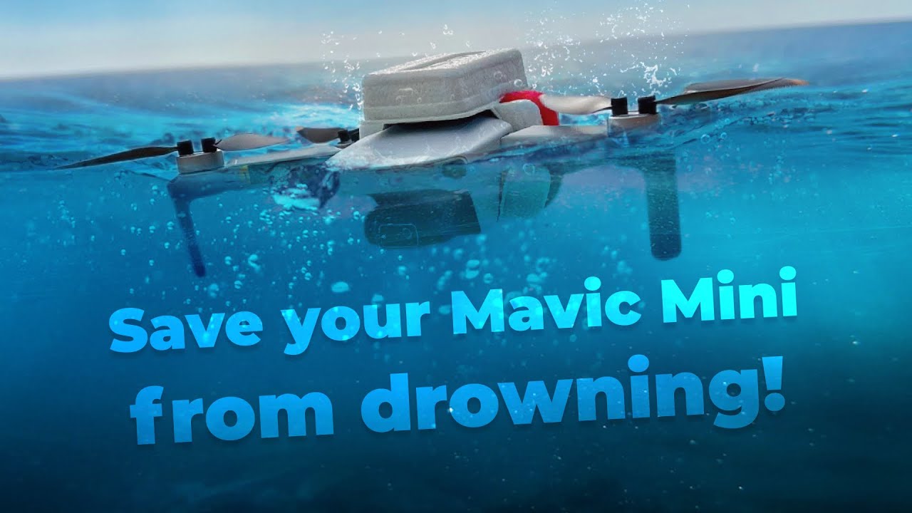 OBUOY™ - Life jacket for DJI Mini drone series - YouTube